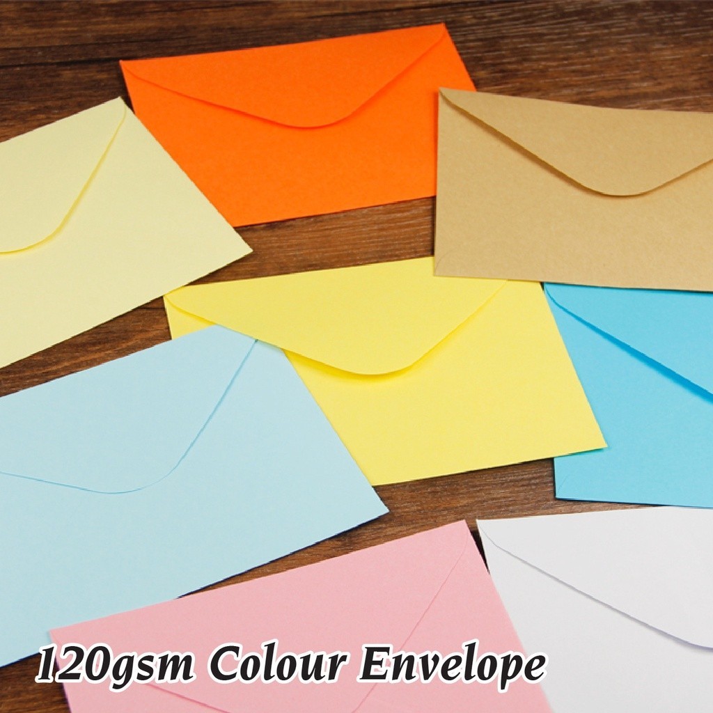 7.75" x 5.5" 120gsm Color Envelope | Colour Envelope Wedding Envelope ...
