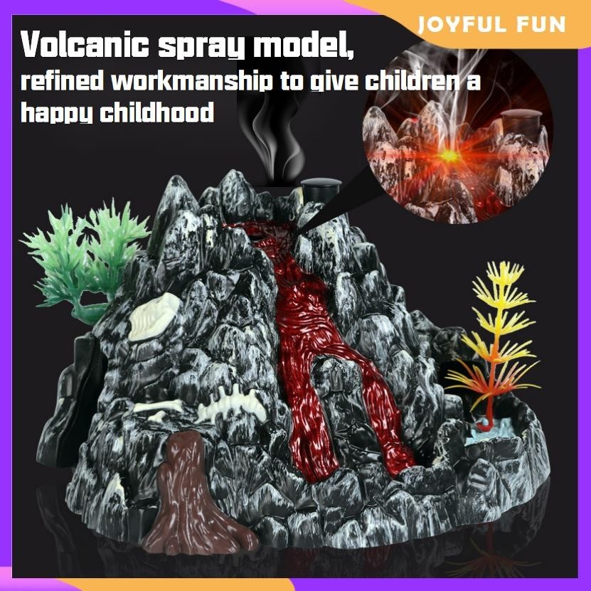 Simulation Dinosaur Volcano Eruption Toy Model Volcano Model Gift Play ...