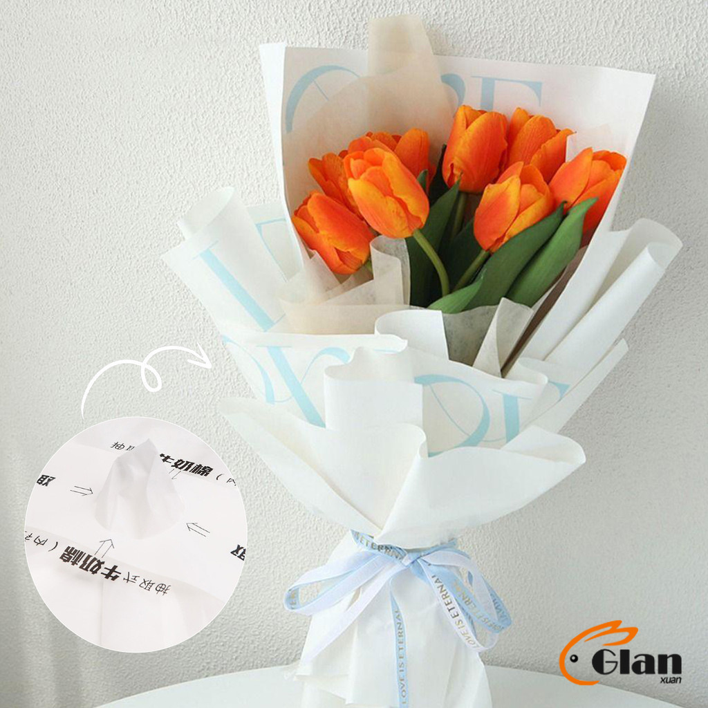 Glanxuan Bouquet wrapping paper Thin Elegant And Expensive flower ...