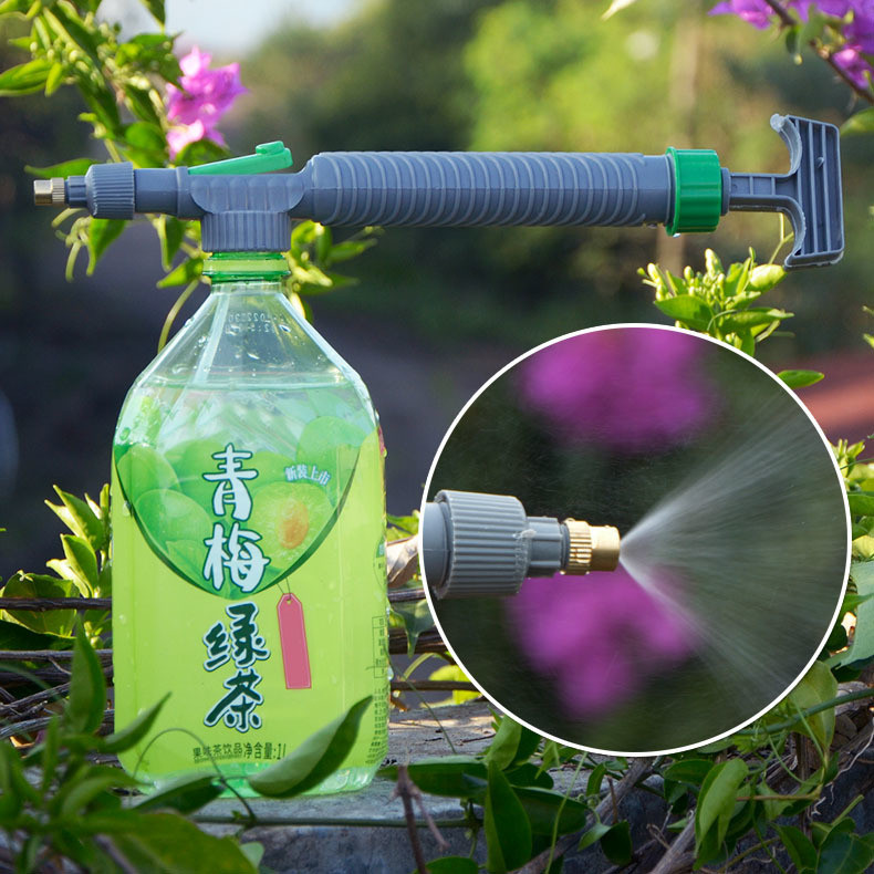 Portable Cola Bottle Air Pressure Spray Water, Spray Gun Cola Plastic ...