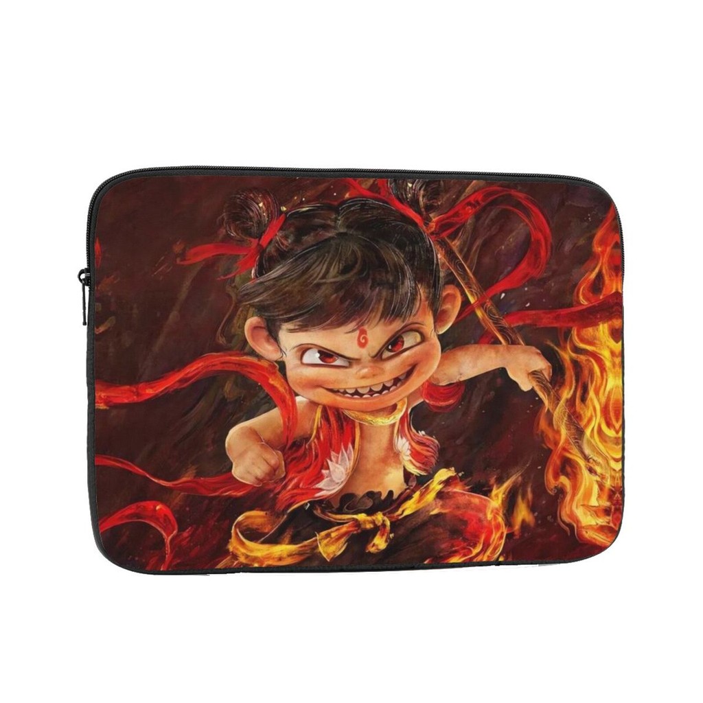 NeZha Cute Cartoon Laptop Bag Tablet Bag 10/13/15 inch For Men Women ...
