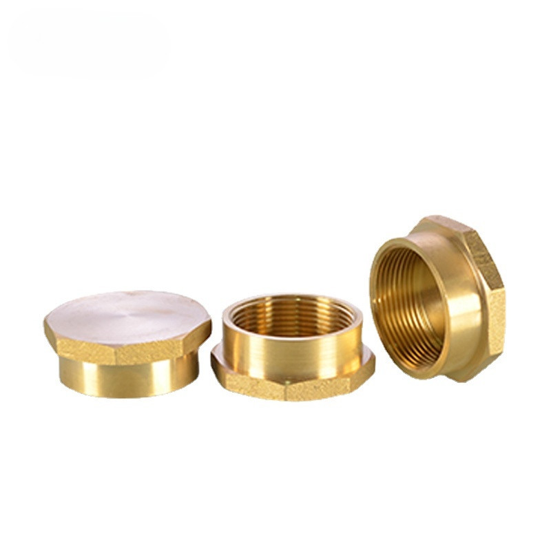 Dn32/40/50/63 All Copper Pipe Cap Plug Cap Water Pipe Plug Hex Flat ...