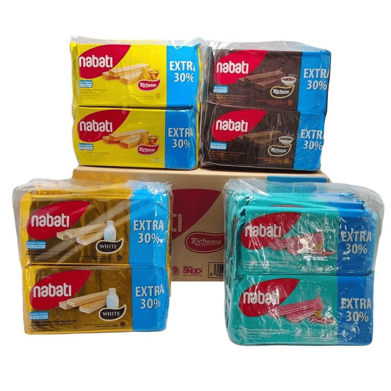 Nabati Wafer 37g EXTRA 20% ( Cheese / Chocolate / Pink Lava ...