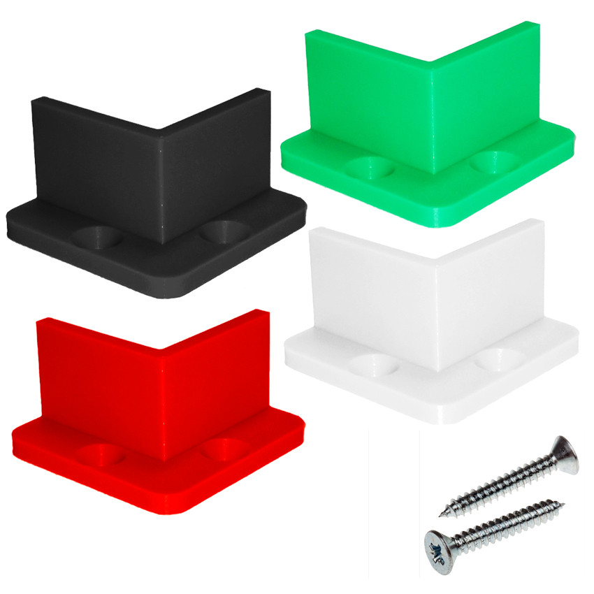 Sintra Acrylic 90 & 60 Degree Angle 3D Printed Sidewall Guide with 2 ...