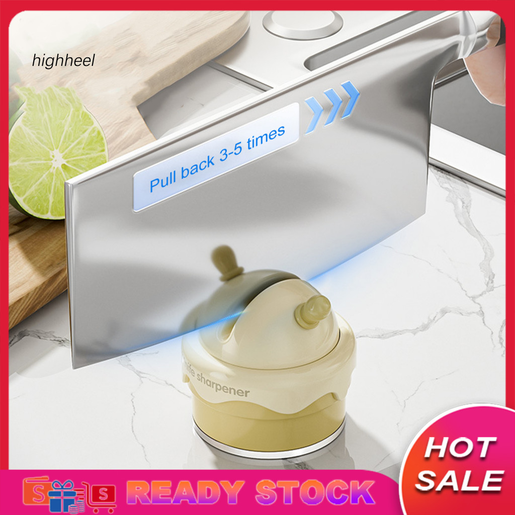 [Ready Stock] Pocket Chef Cutter Scissors Sharpener Safety Suction ...