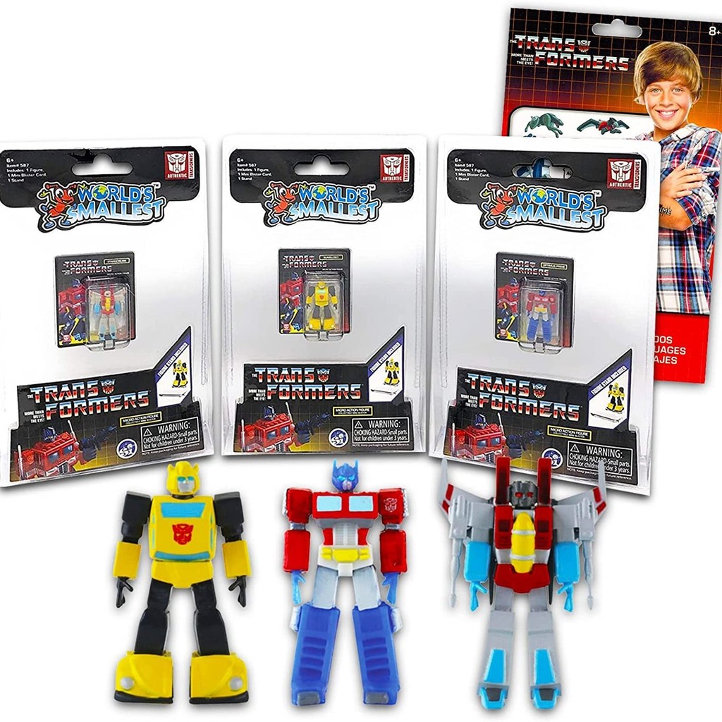 World Sonic Miniature Hasbro Autobot Optimus Prime Bumblebee Mini ...
