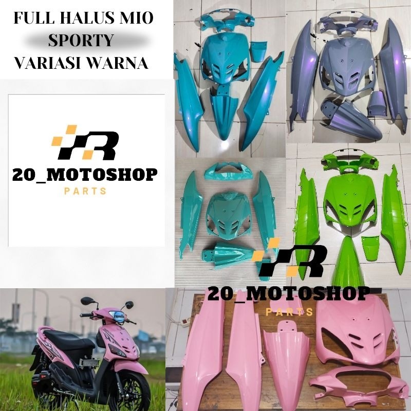 Full SMOOTH Mio Sporty / Mio Lama Custom 2004 2005 2006 Color variants ...
