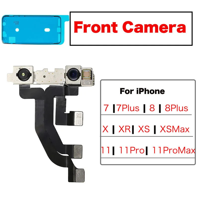 Front Camera Flex Cable For iPhone 7 8 Plus 11 12 Mini Pro Max Face ...