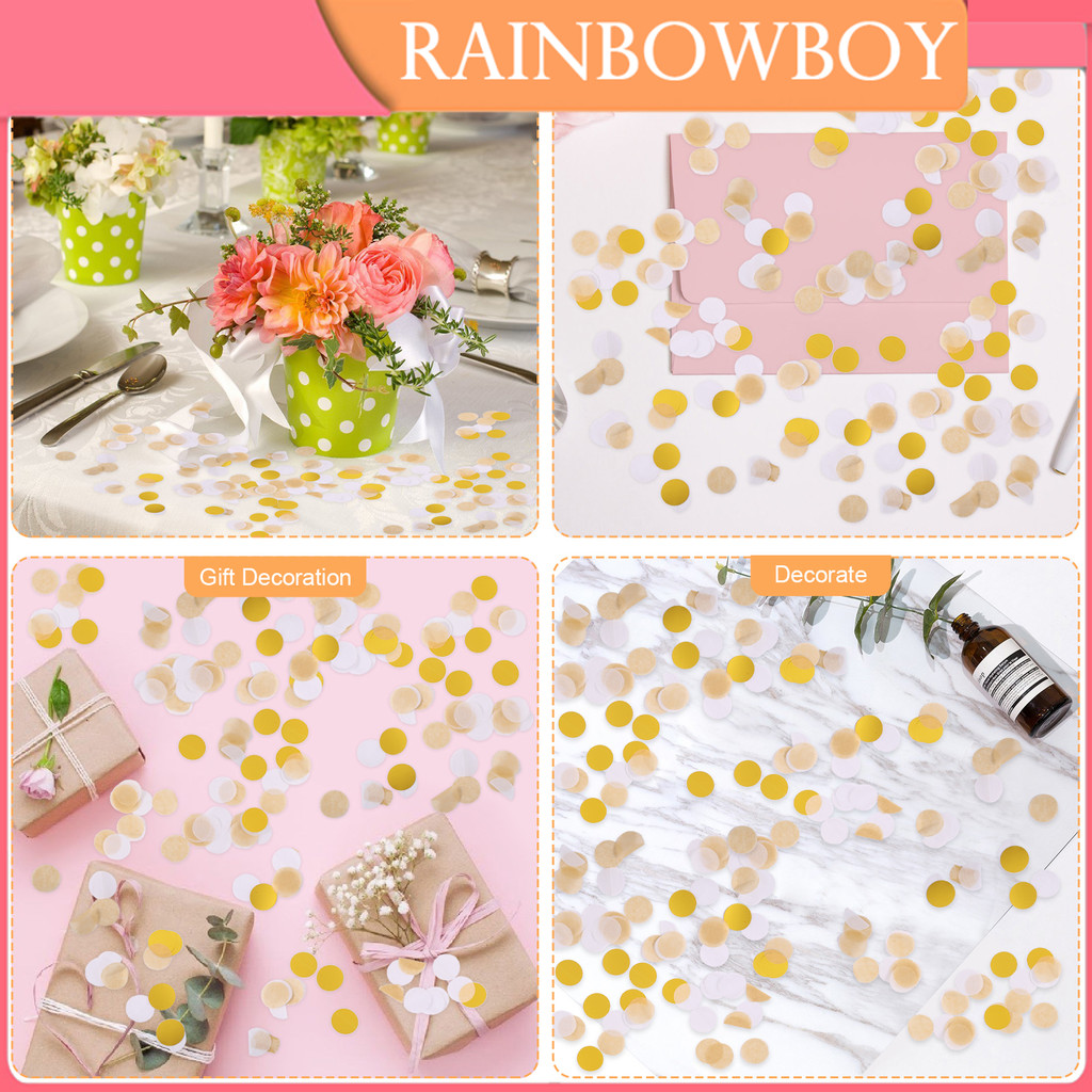 5 Confetti Paper For Birthday Party Decorations Multi-Colors Gorgeous ...