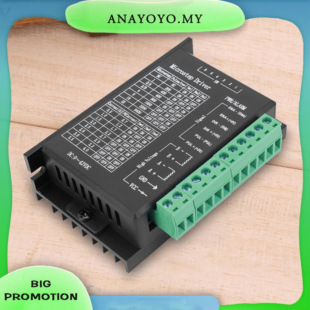 [anayoyo.my] TB6600 1 Axis 32 Segments Microstep Motor Driver for Nema ...