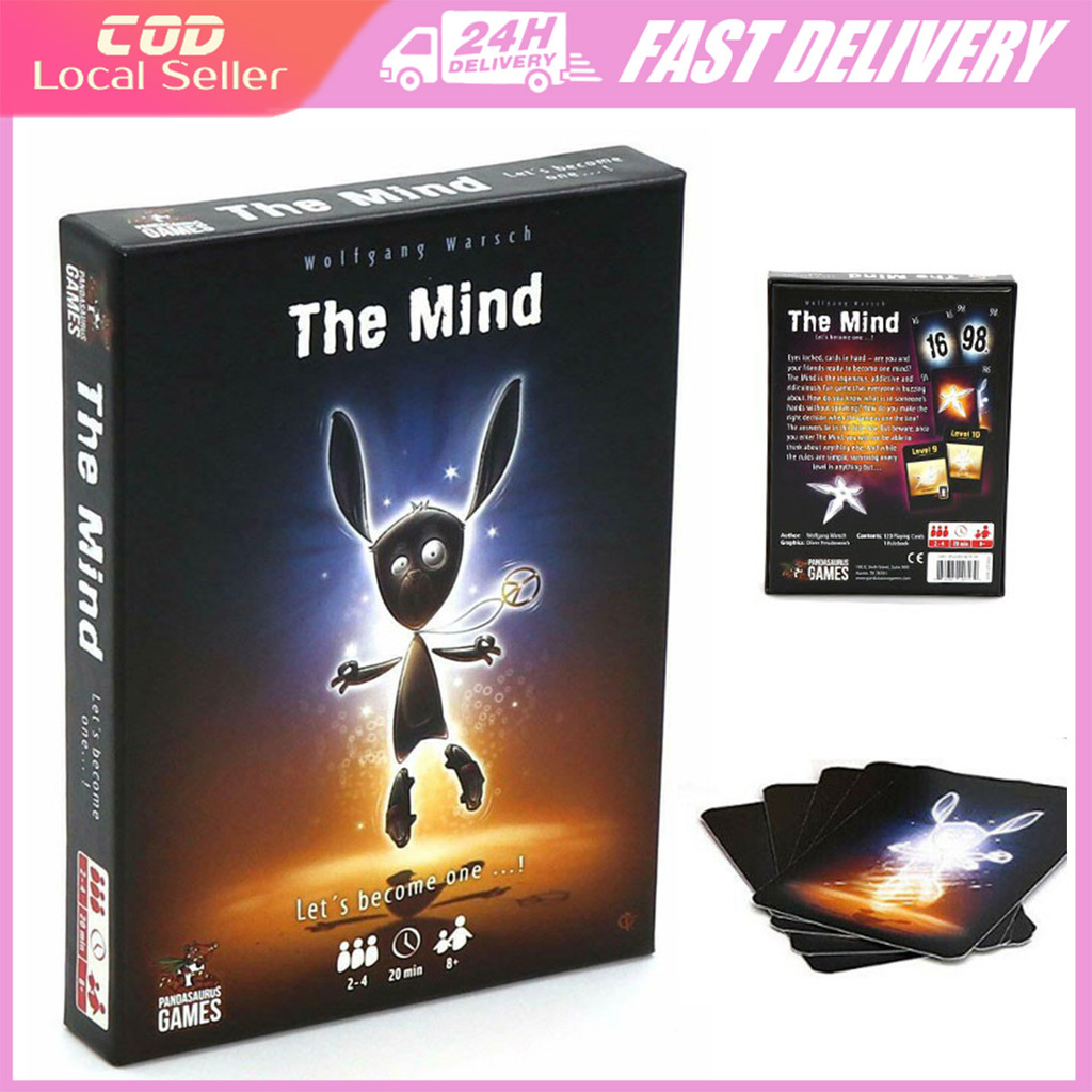 The Mind Card Game and The Mind Extreme Expansion Next Level Telepathy ...