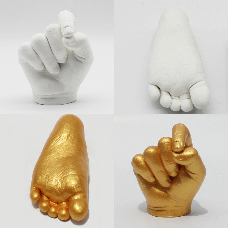 Official [Creative DIY] Newborn Hand Foot Ink Pad 3d Three-Dimensional ...