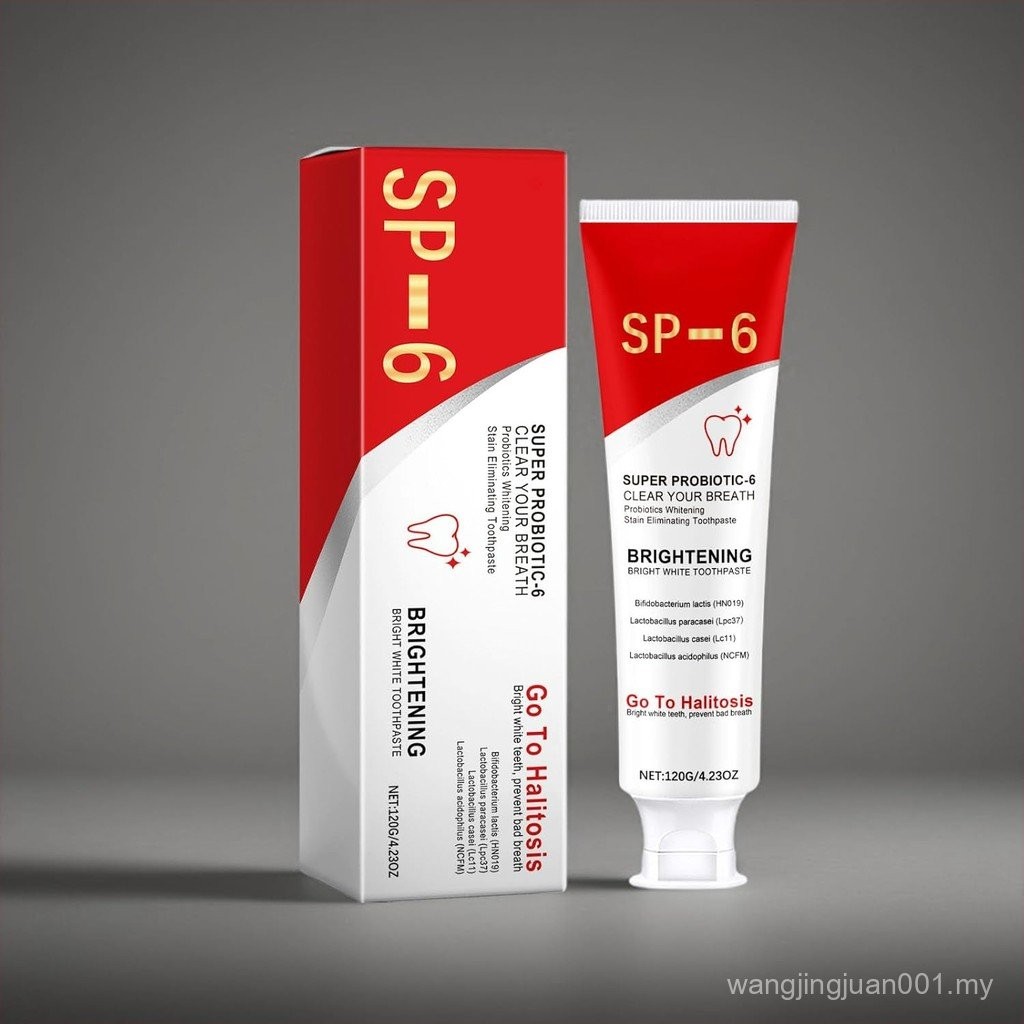 Tambahan dengan Pure Supports AdvancedSp-6 Probiotik Ubat Gigi, Sp-6 ...