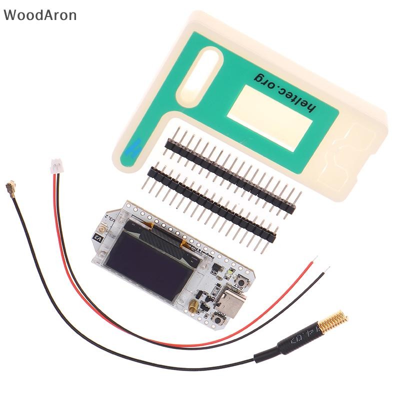 [WoodAron] Meshtastic Wifi Heltec LoRa 32 V3 With Case 868MHZ ESP32 Oled SX1262 0.96 Inch Blue ...