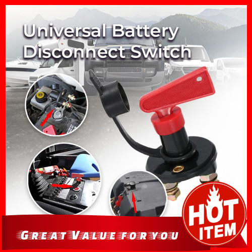 Heavy Duty Universal Brass Terminals Rotary Switch for Car Battery ...