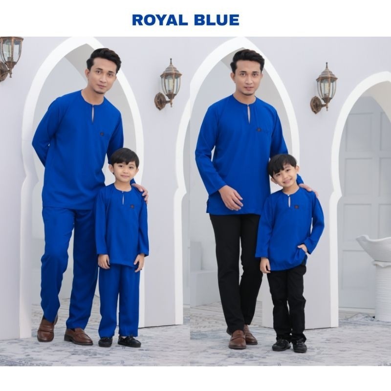 [Royal Blue] KURTA & BAJU MELAYU JAYJAY TELUK BELANGA DEWASA KANAK ...