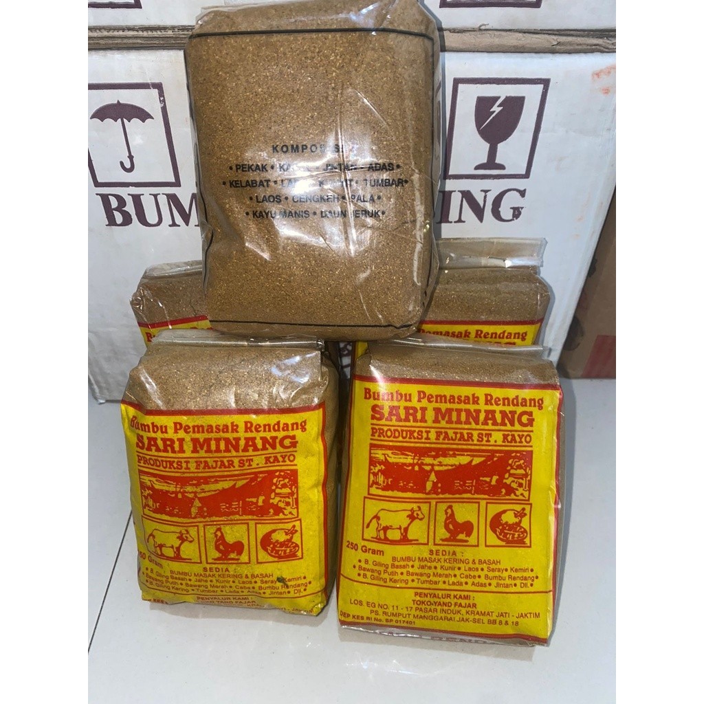 Bumbu Pemasak Sari Minang Rendang | Shopee Malaysia
