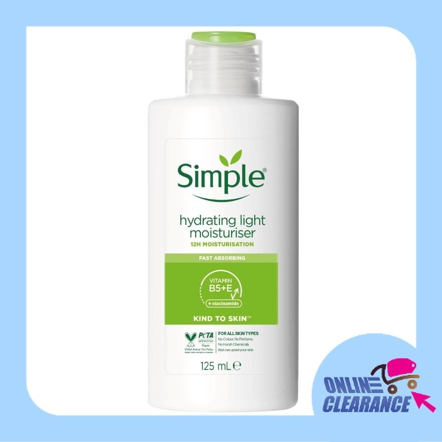 [OCB] SIMPLE Hydrating Light Moisturiser (125ml) | Shopee Malaysia