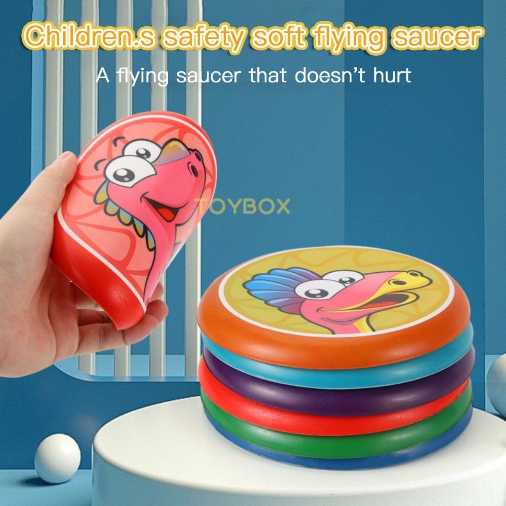 Large Children Soft Rubber Flying Disc Outdoor Parent-child Activity ...