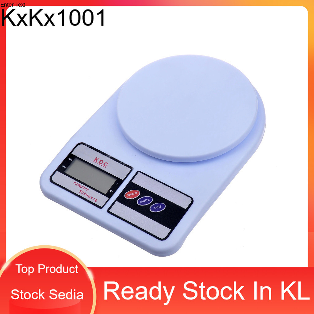 Kitchen Scale Penimbang Digital LCD Scale High Precision Weighing Scale ...