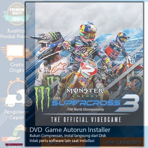 Monster Energy Supercross The Official Videogame 3 - PC GAME Race ...