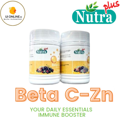NUTRAPLUS BETA C-ZN 60'S X 2 (TWINPACK) | Shopee Malaysia