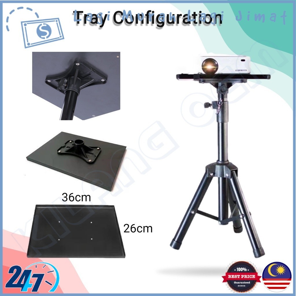 Projector Base Tripod Multipurpose Foldable Laptop Tripod Laptop ...