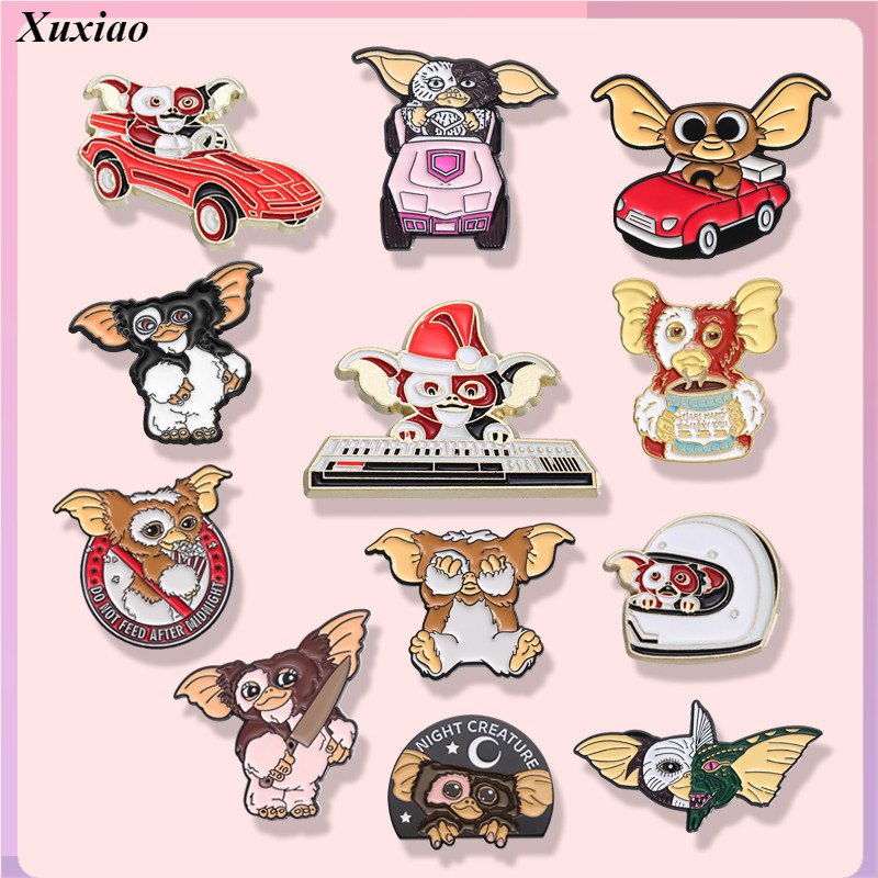 Anime Star Wars Grogu Enamel Brooch Cartoon Night Creature Backpack ...