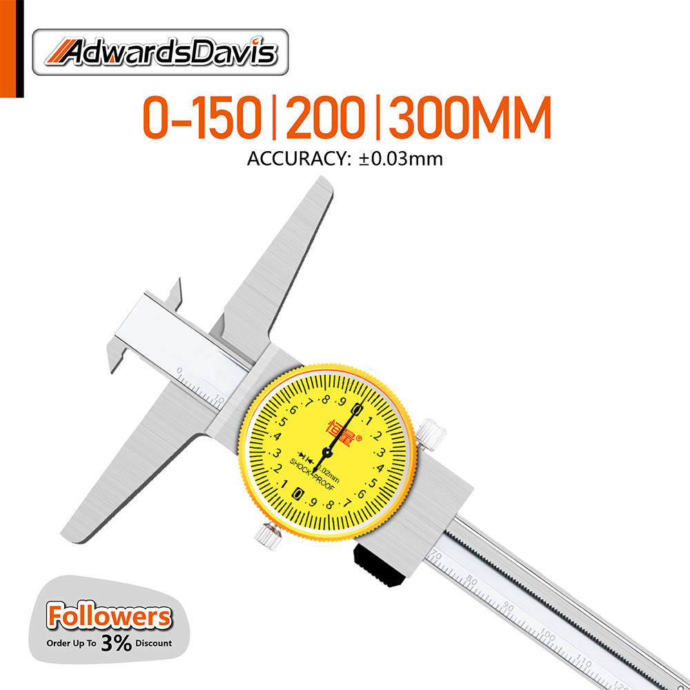 Double Hook With Dial Depth Caliper Specification 0-150mm 0-200mm 0 ...