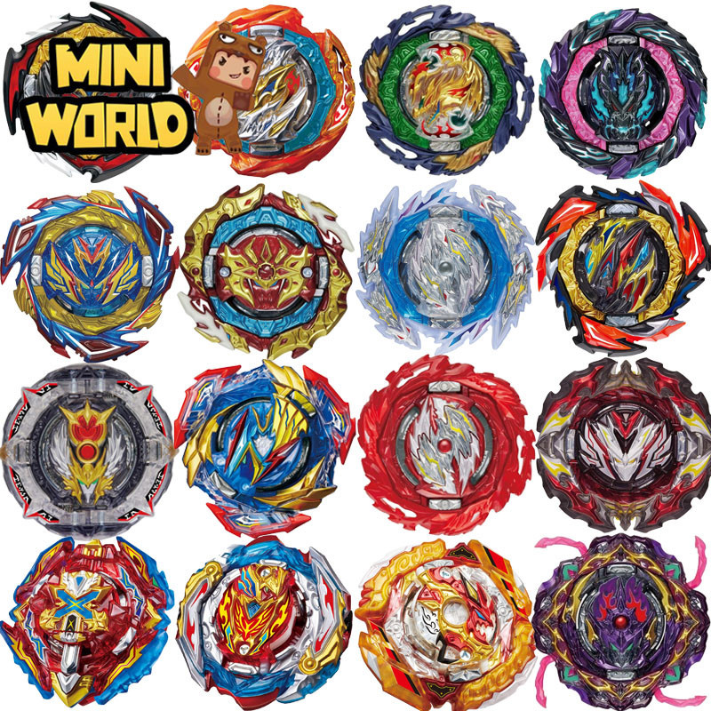 MINI WORLD 35 Styles Beyblade Burst Metal Bayblade Kreisel Top Without ...