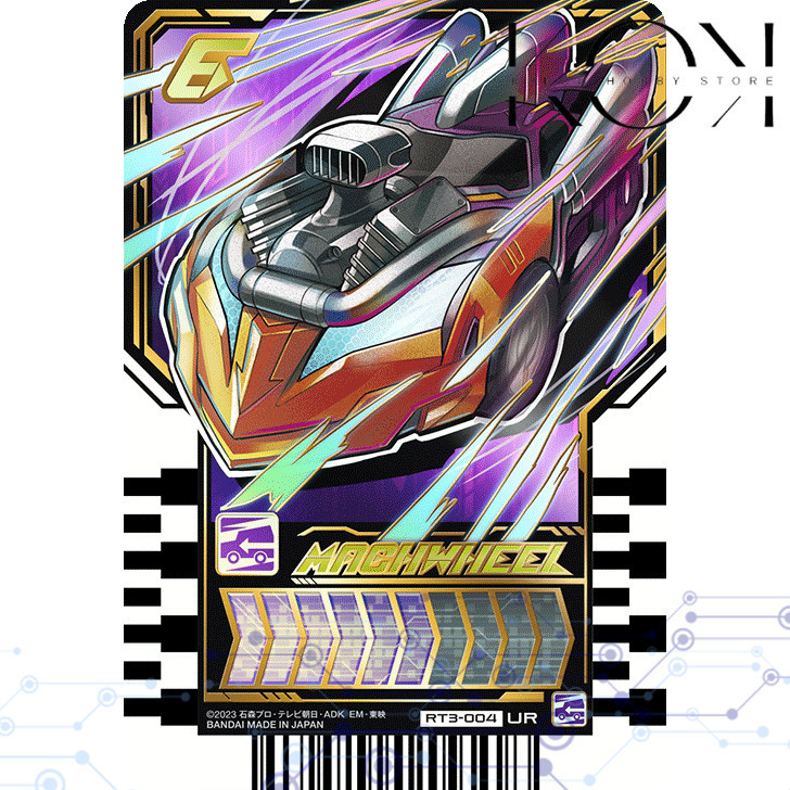 Bandai Kamen Rider Gotchard DX Ride Chemy Trading Card RT3-004 RT3-005 ...