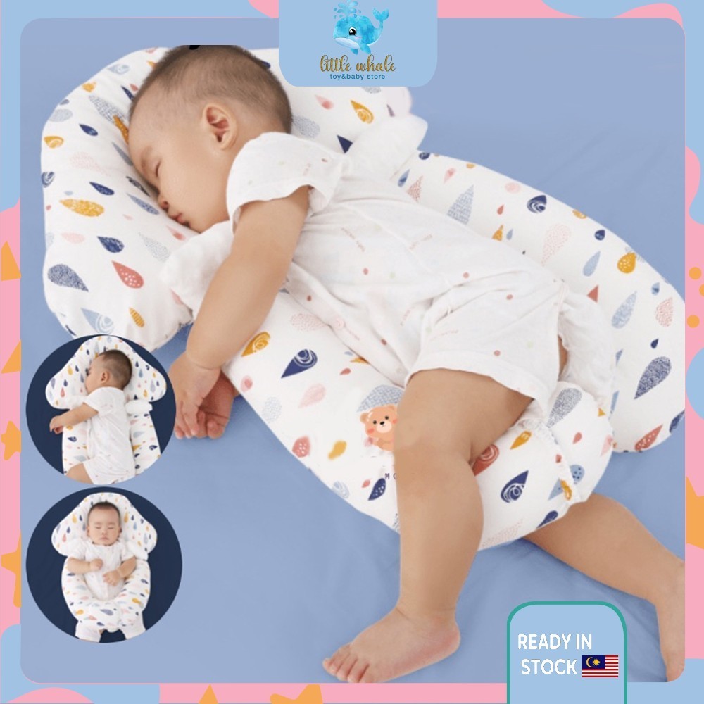 🐳Bantal Bentuk Kepala Bayi Anti Kepala Leper with Bolster Comfort ...