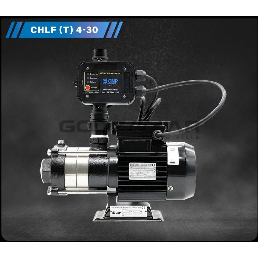 CNP CHLFT SERIES DOMEASTIC BOOSTER PUMP MODEL:CHLF(T)4-30 TOW YEAR ...