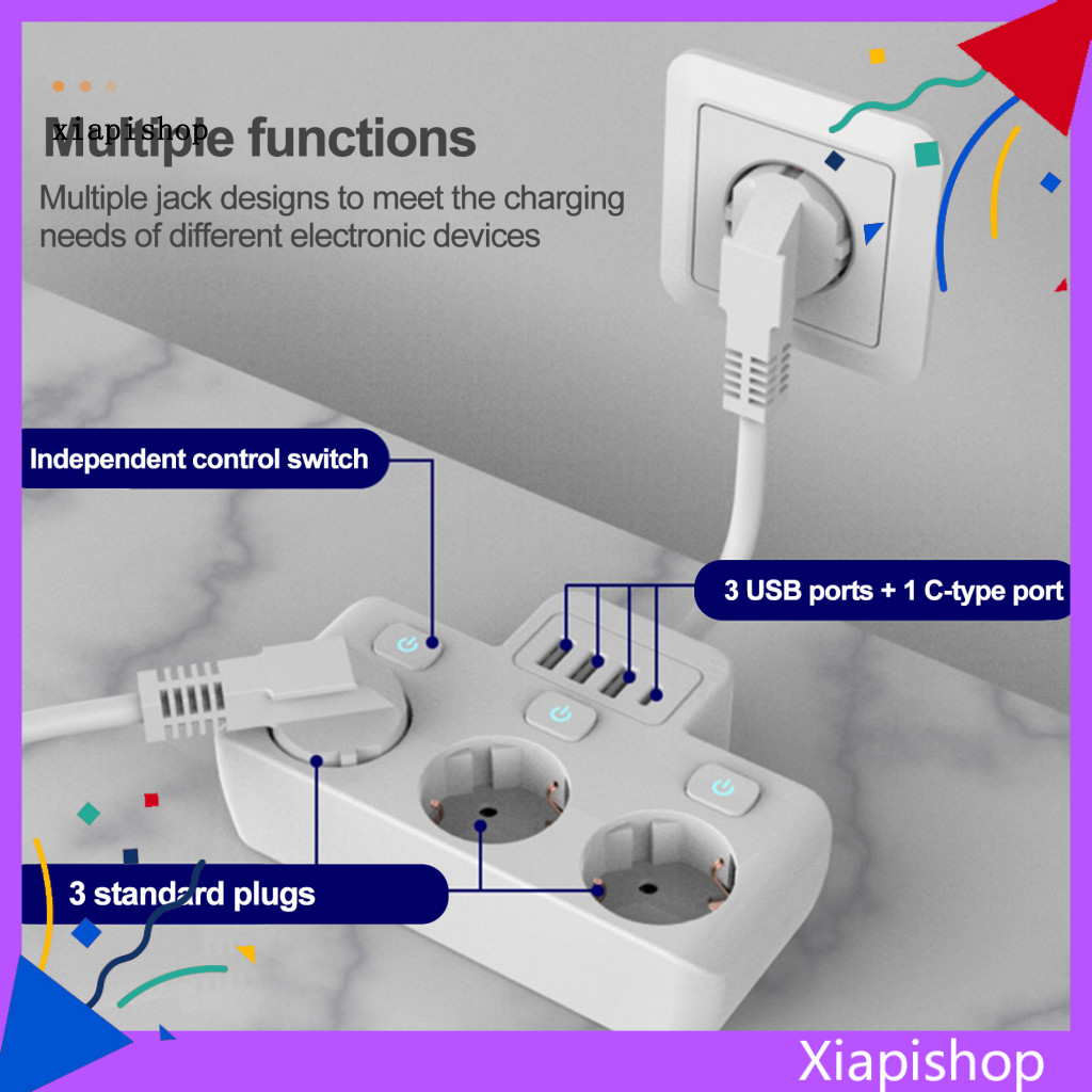 XPS Travel Power Plug Adapter Fast Charging Plug Adapter Universal ...