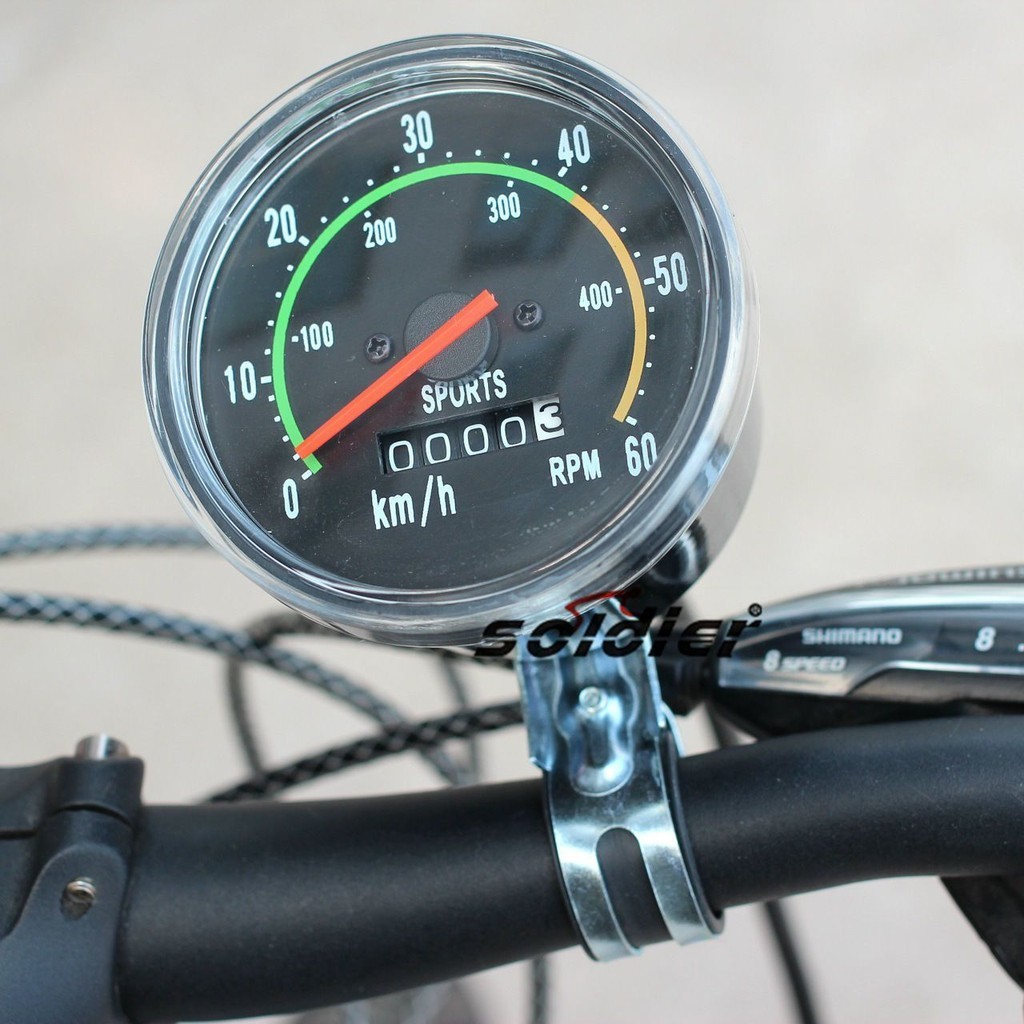 Bicycle Mechanical Stopwatch Bicycle Speedometer Mountain Bike ...