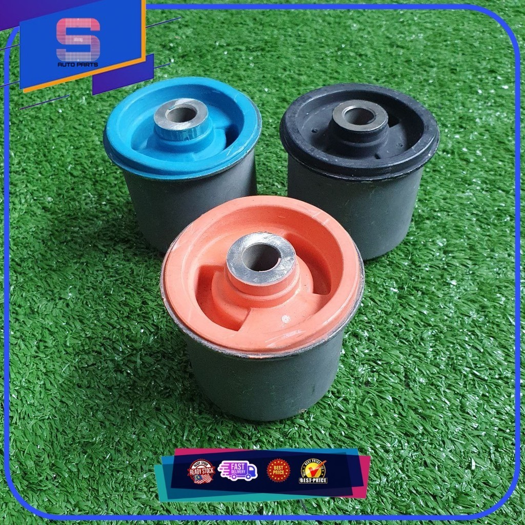 SILICONE TRAILING ARM BUSH / REAR AXLE BUSH FOR PROTON EXORA / IRIZ ...