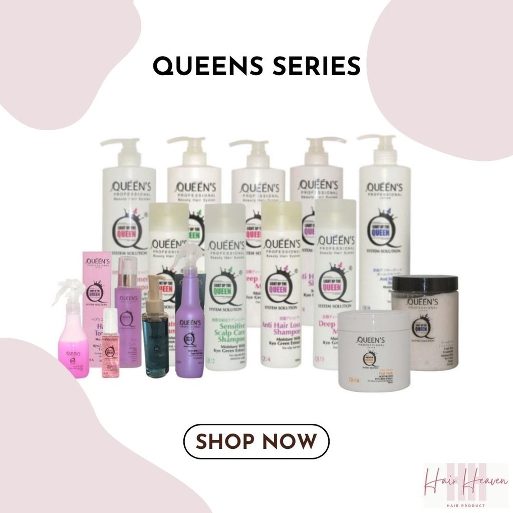 Queens Series Shampoo/Conditioner/Serum/Argan Oil/Leave In/Curl Cream ...