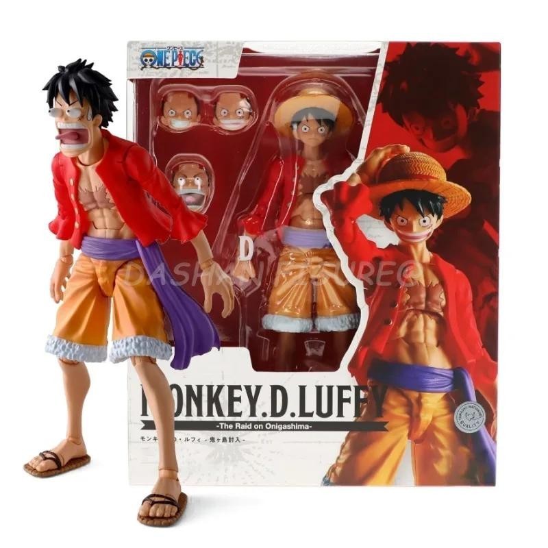 Shf One Piece Monkey D Luffy Action Figure Collection 15cm Anime The ...