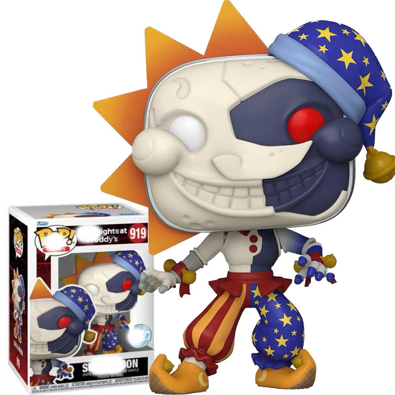 Funko Pop Five Nights At Freddy's Sun & Moon 919 Funko FNAF Action ...