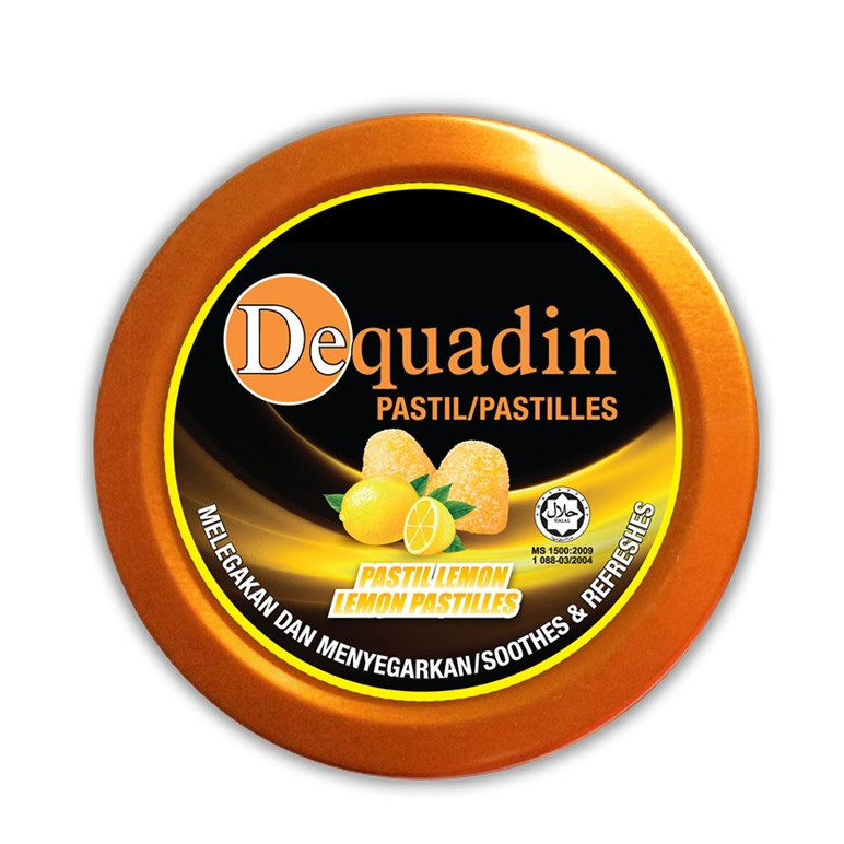 DEQUADIN PASTILLES (Lemon/ Menthol/ Extra Lemon/ Extra Menthol) __ 50'S ...