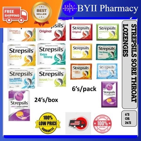 Strepsils Soothing Sore Throat Lozenges (Packet / Box) | Shopee Malaysia