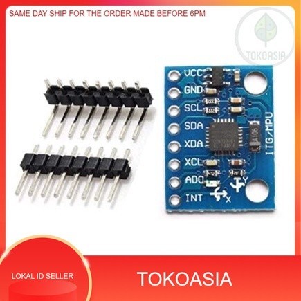 (Ready Stock) GY-521 MPU6050 Accelerometer Gyroscope 6 DOF 6-axis ...