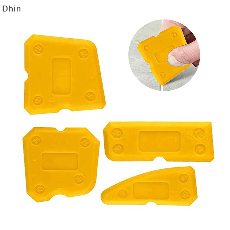 [Dhin] Window Door Silicone Sealant Spreader Caulking Tool Kit Spatula ...