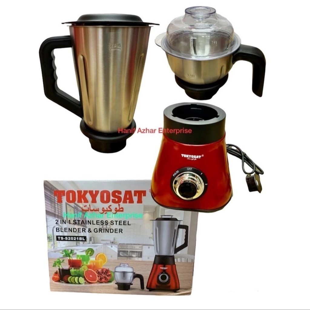 Blender stainless steel Blender 3in1, 2in1 System, 600w cooper motor ...