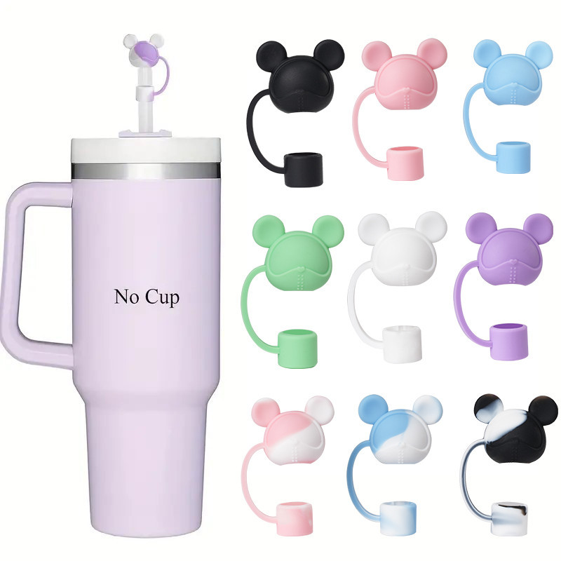 Straw Cover Cap for Stanley Cup/Cute bear Straw Toppers Accessories ...