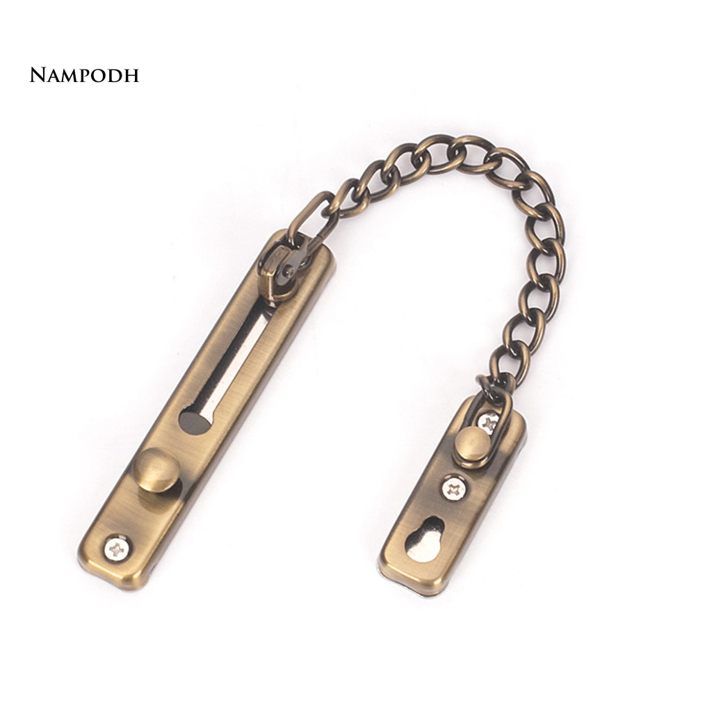 nampodh Sliding Door Chain Thick Base Good Stability Stainless Steel No ...