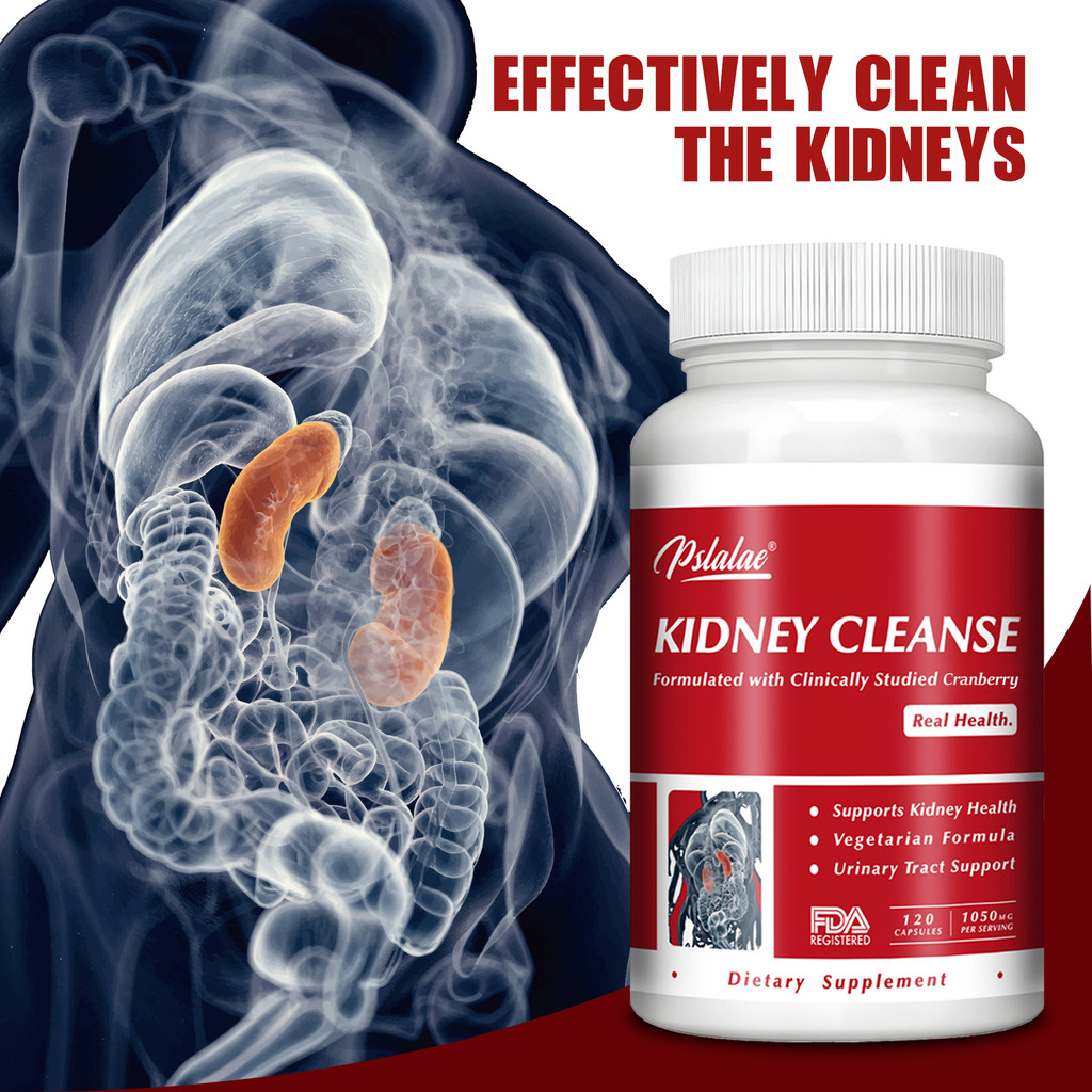 Pslalae Premium Kidney Cleanse Supplement Powerful Kidney Support ...