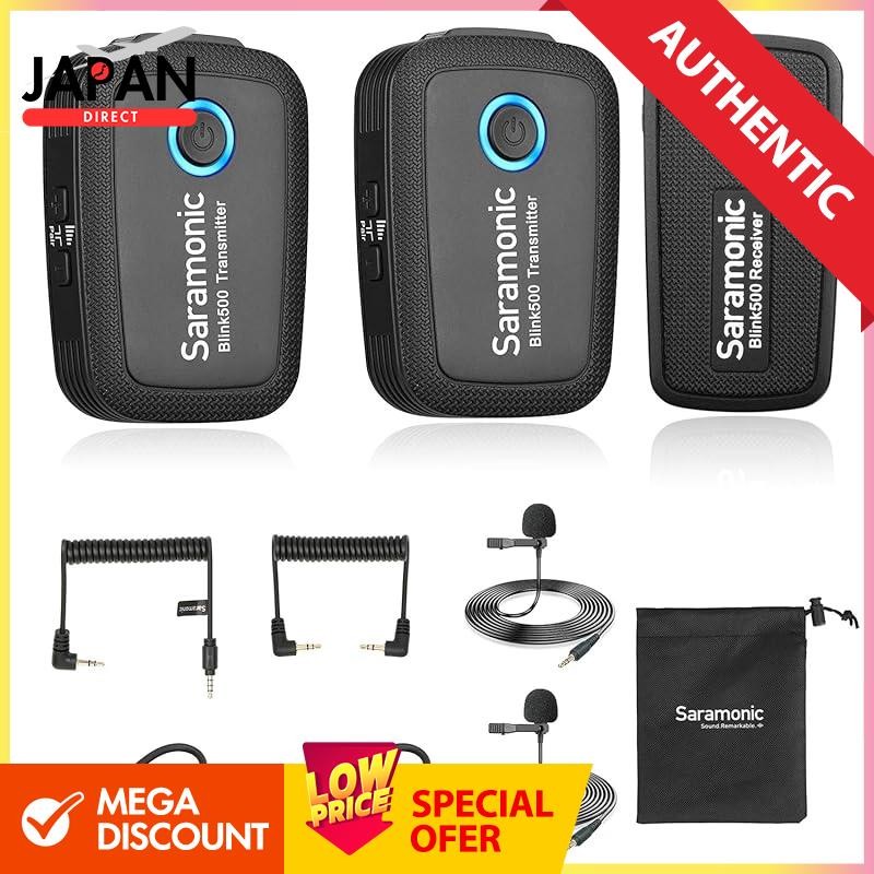 New 2.4 GHz wireless microphone system for camera smartphones ...
