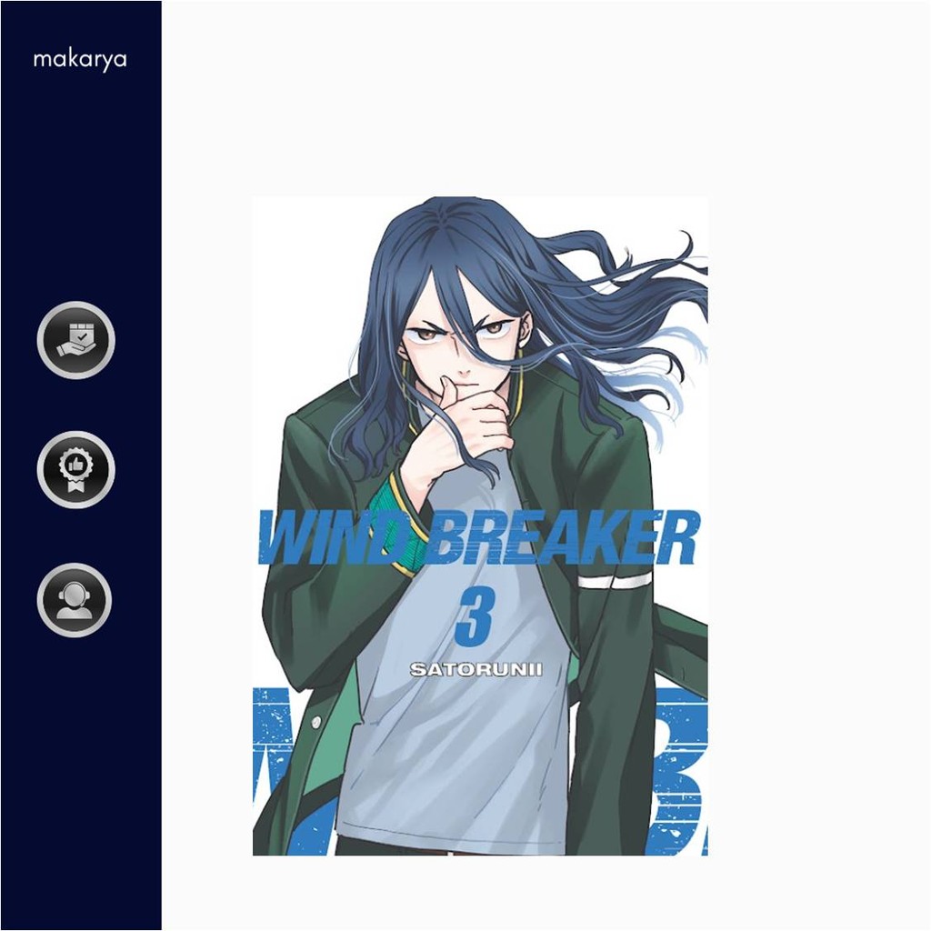 Wind Breaker Comic Vol. 3 ( Satoru Nii) | Shopee Malaysia