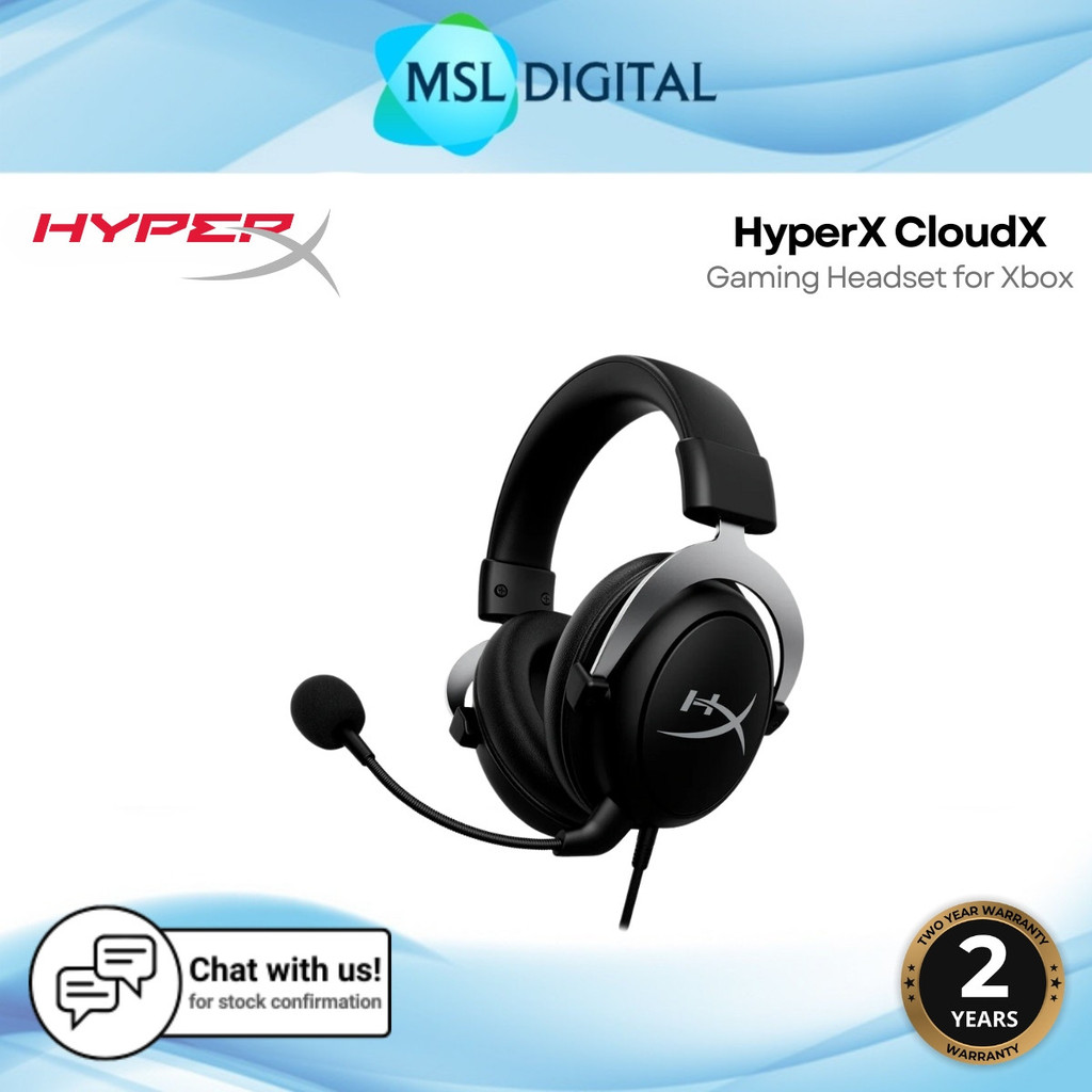 HyperX CloudX gaming headset for Xbox | Shopee Malaysia
